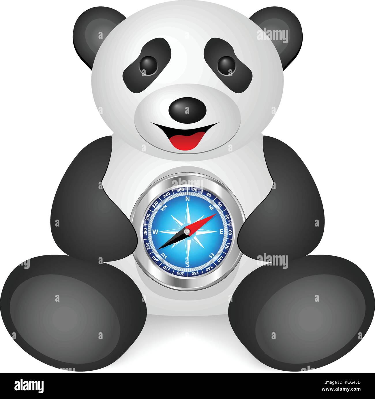 Cute compass direction Stock Vector Images - Alamy