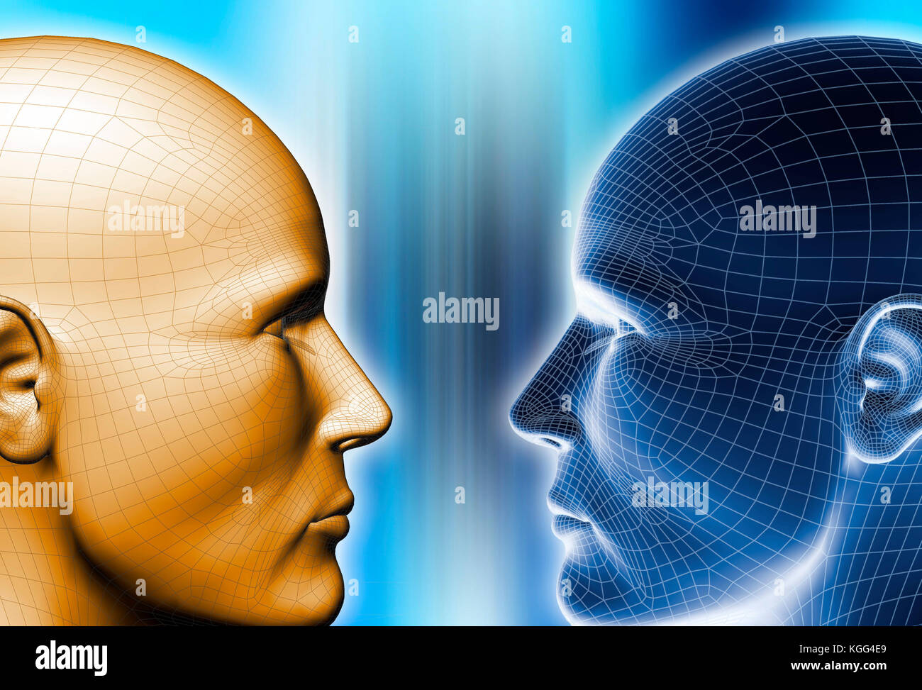 Different facing hi-res stock photography and images - Alamy