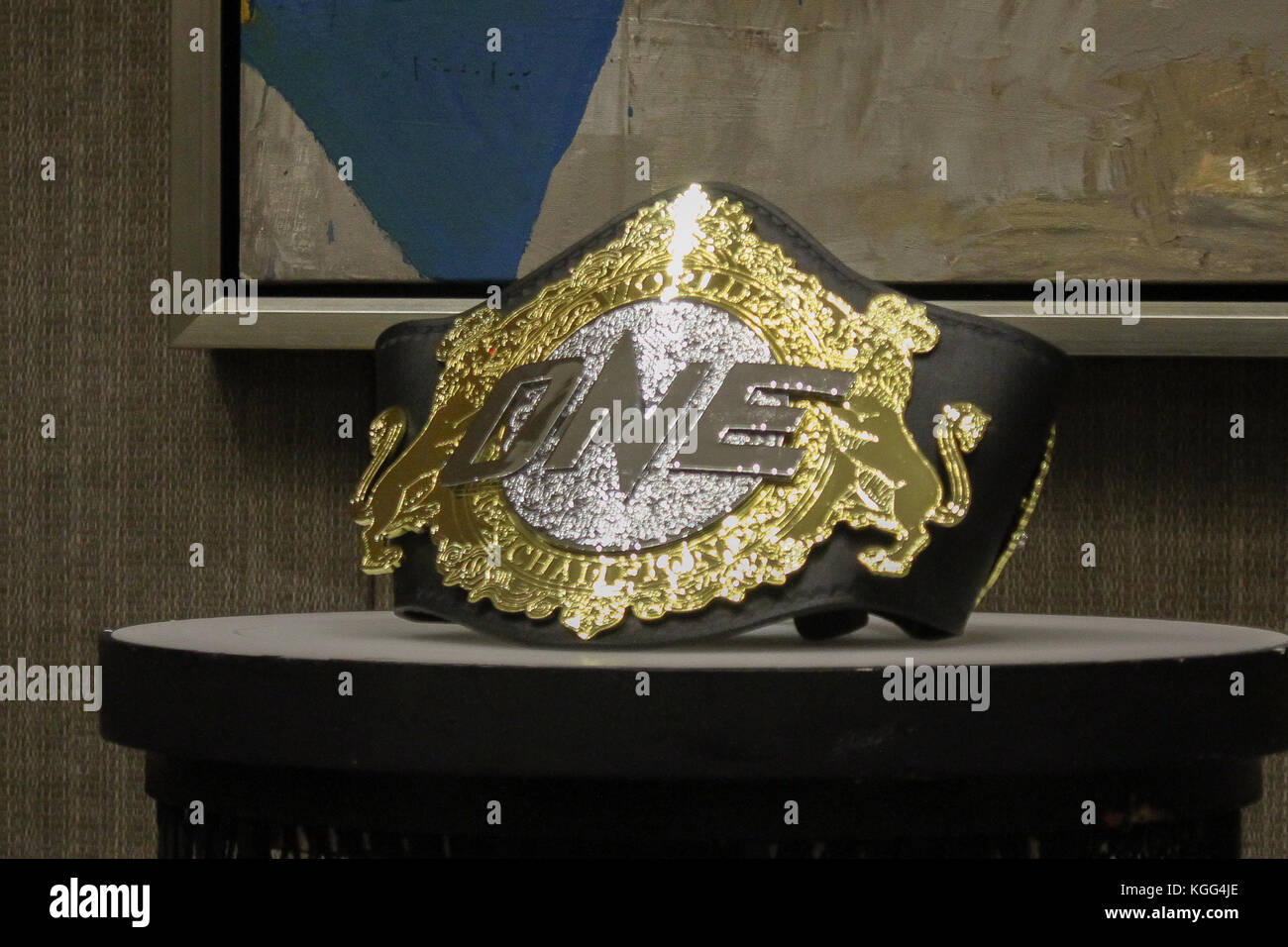 ONE Championship held a Press Conference at the Grand Balroom of the ...