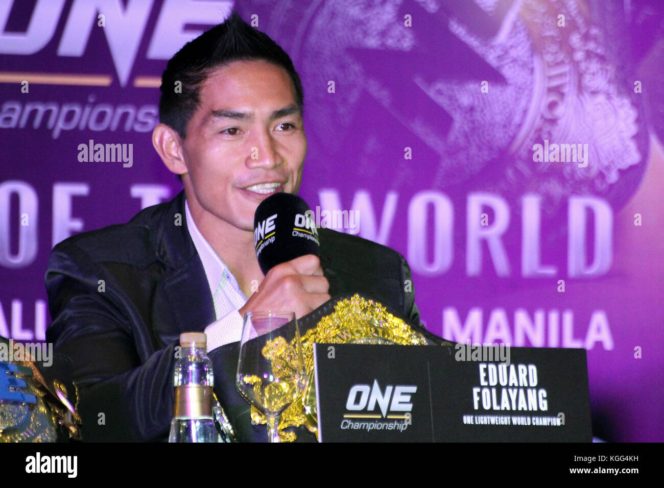 Paranaque City, Philippines. 07th Nov, 2017. ONE Championship held a ...