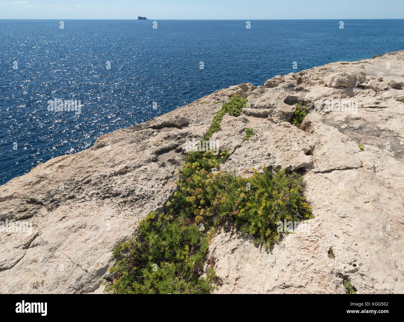 Maltese coast near near Blue Grotto, Malta Stock Photo - Alamy
