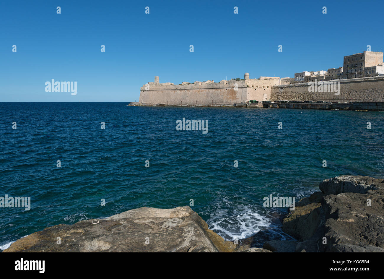 Fort Saint Elmo (Malta Stock Photo - Alamy