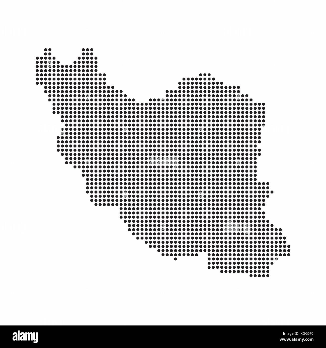 Iran map hi-res stock photography and images - Alamy