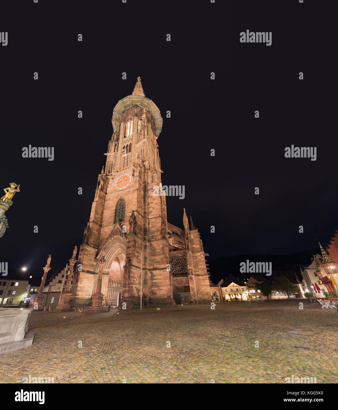 Freiburg Minster (cathedral of Freiburg im Breisgau, southwest Germany ...