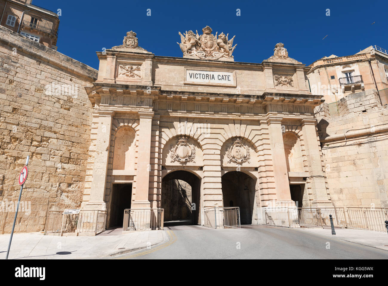 Victoria gate in maltese hi-res stock photography and images - Alamy