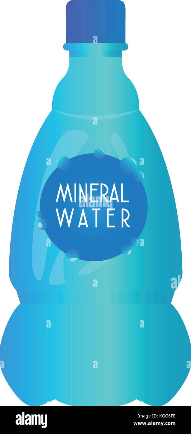 Mineral water bottle Stock Vector Image & Art - Alamy