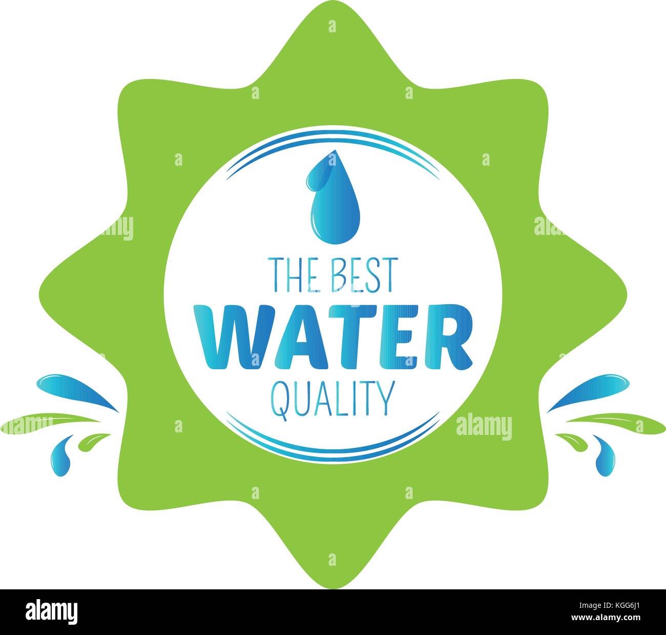 Water mineral label Stock Vector Images - Alamy