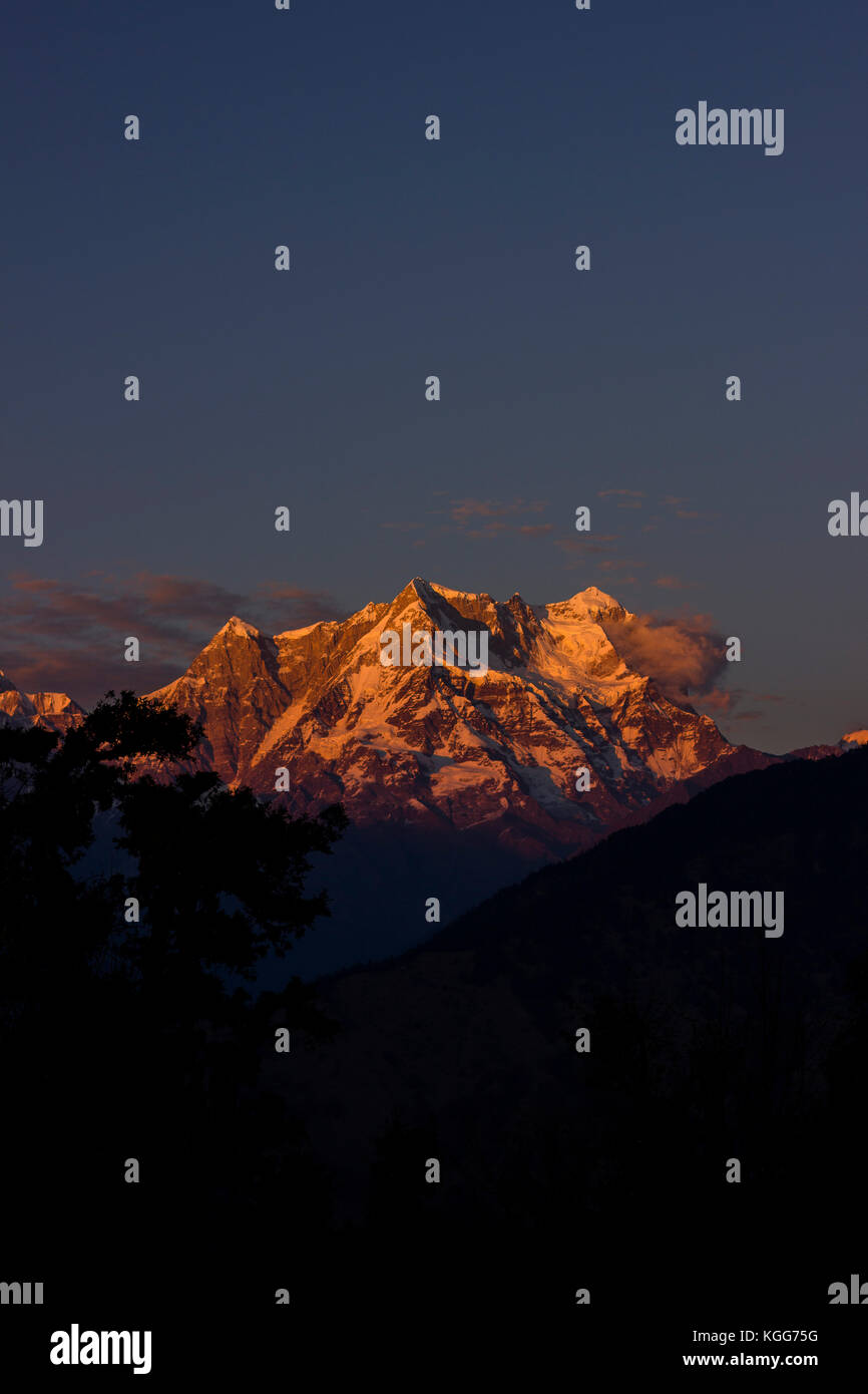 CHAUKHAMBA, Pauri Garhwal, Uttarakhand, India Stock Photo - Alamy