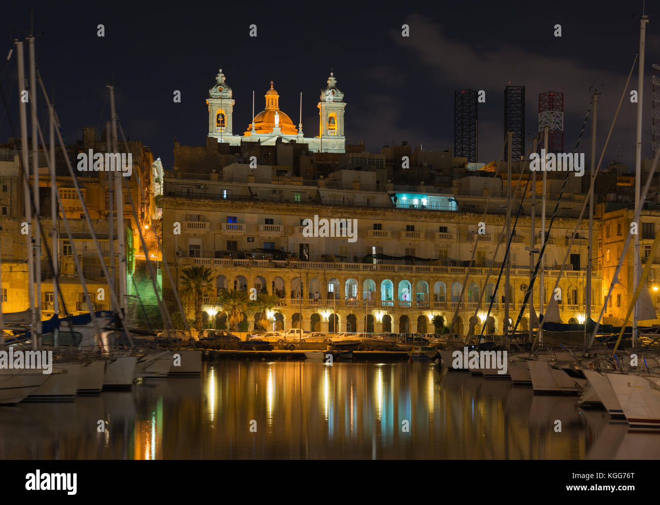 Isla senglea view from hi-res stock photography and images - Alamy