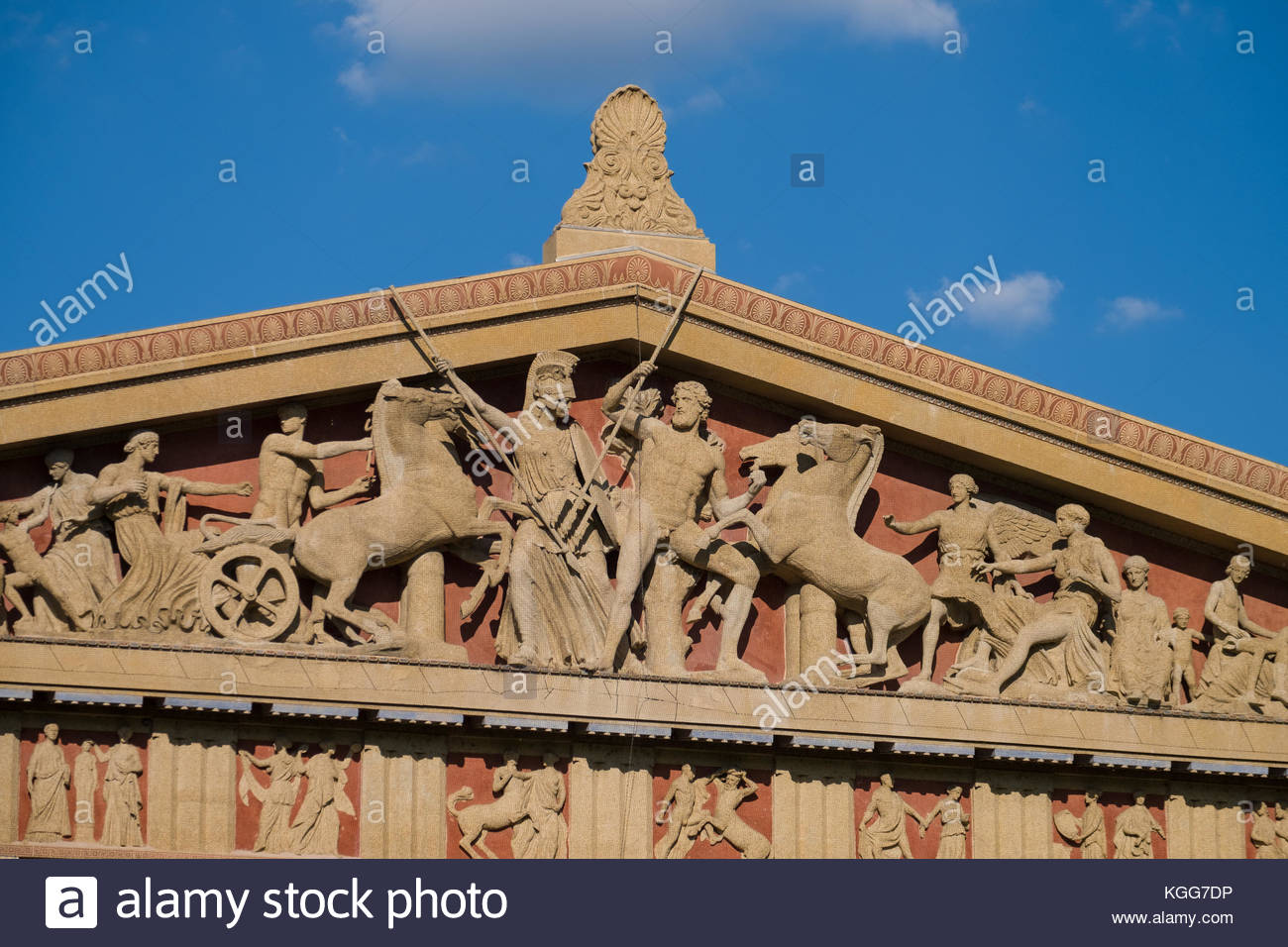 West Pediment Of The Parthenon High Resolution Stock Photography and ...