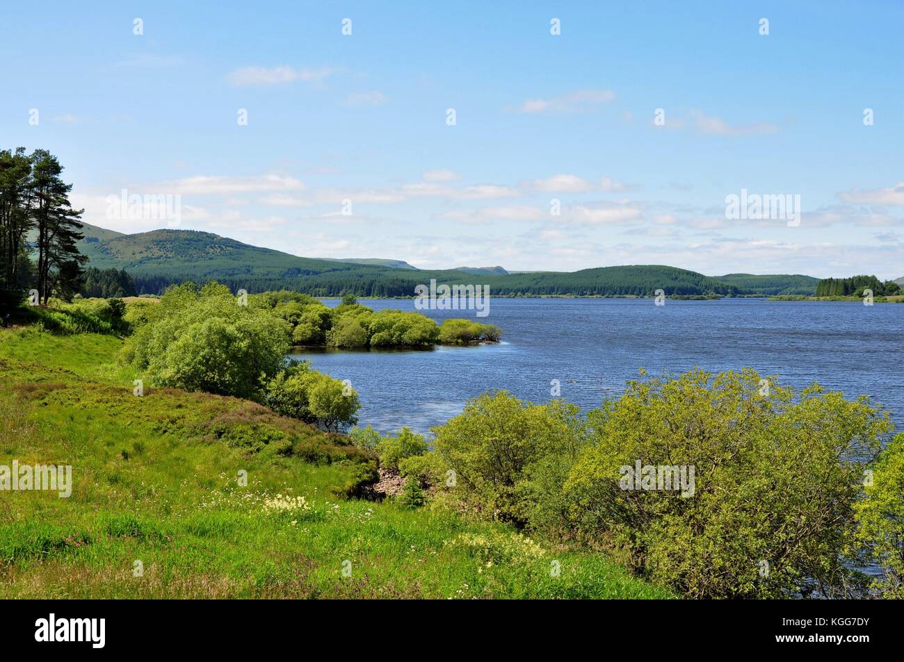 Loch Carron Scotland Landscape Stock Photo - Alamy