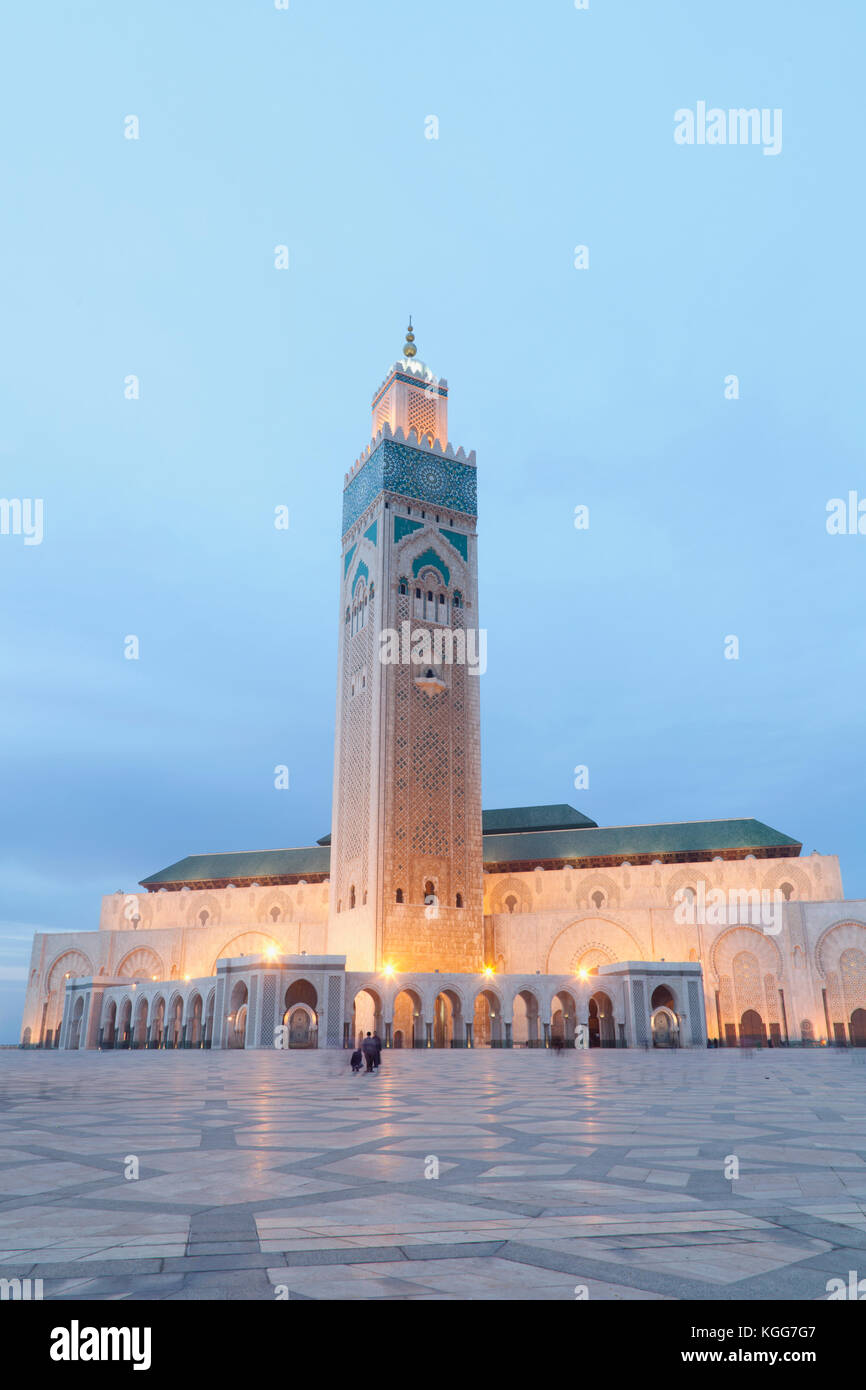 Morocco, Casablanca, Hasan II Mosque Stock Photo - Alamy