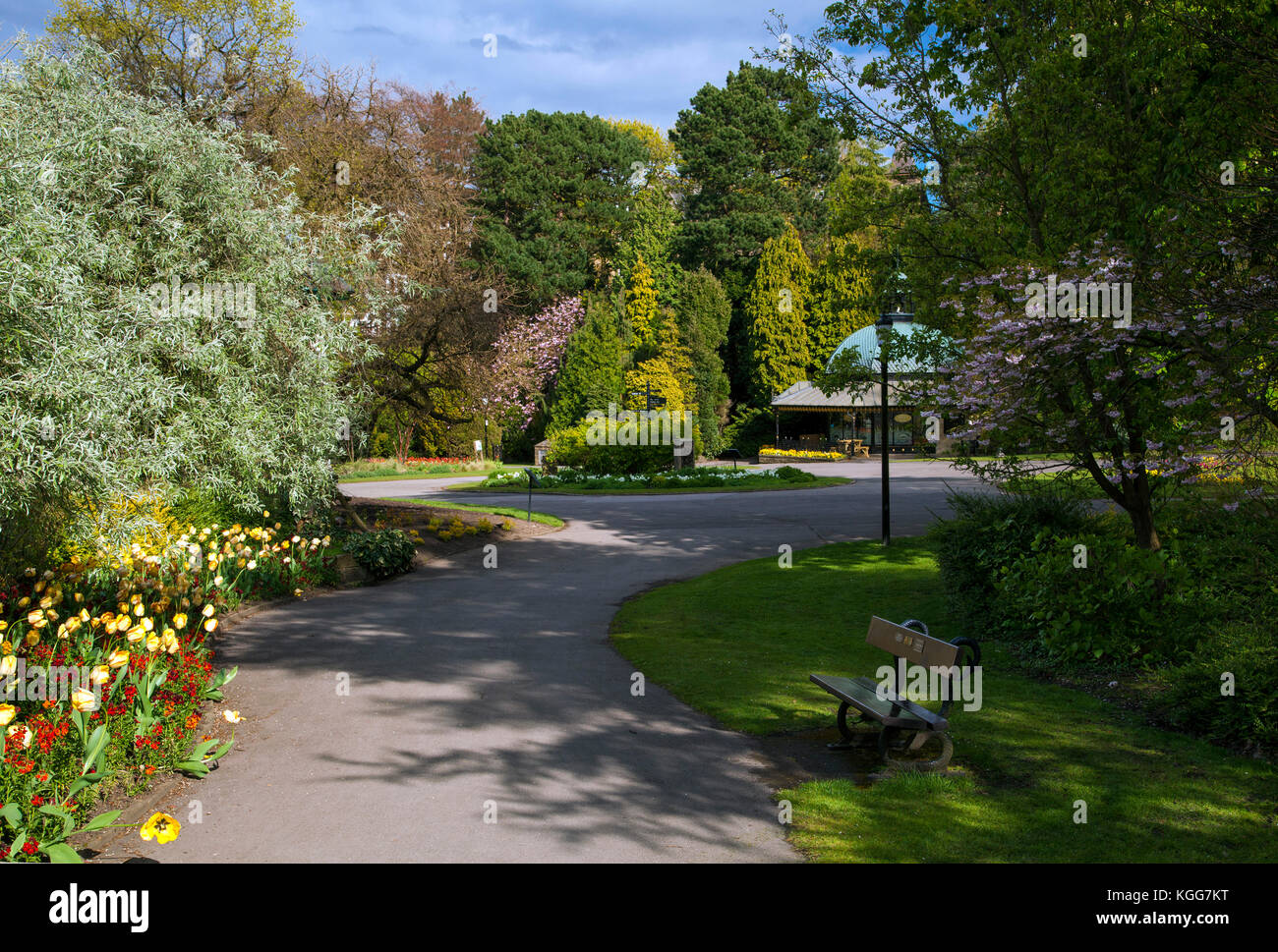 Valley Gardens Harrogate North Yorkshire Stock Photo - Alamy