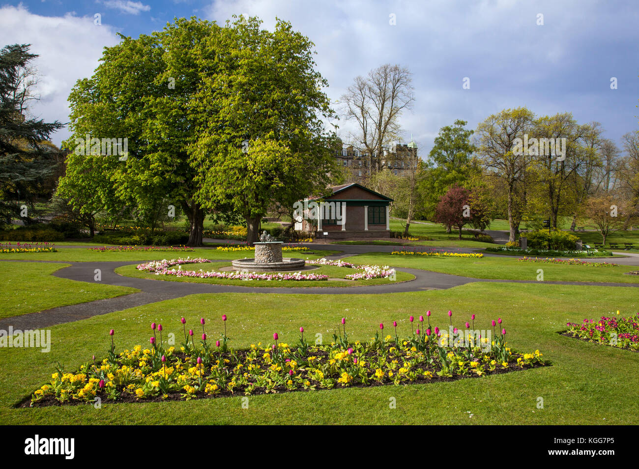 Valley Gardens Harrogate North Yorkshire Stock Photo - Alamy