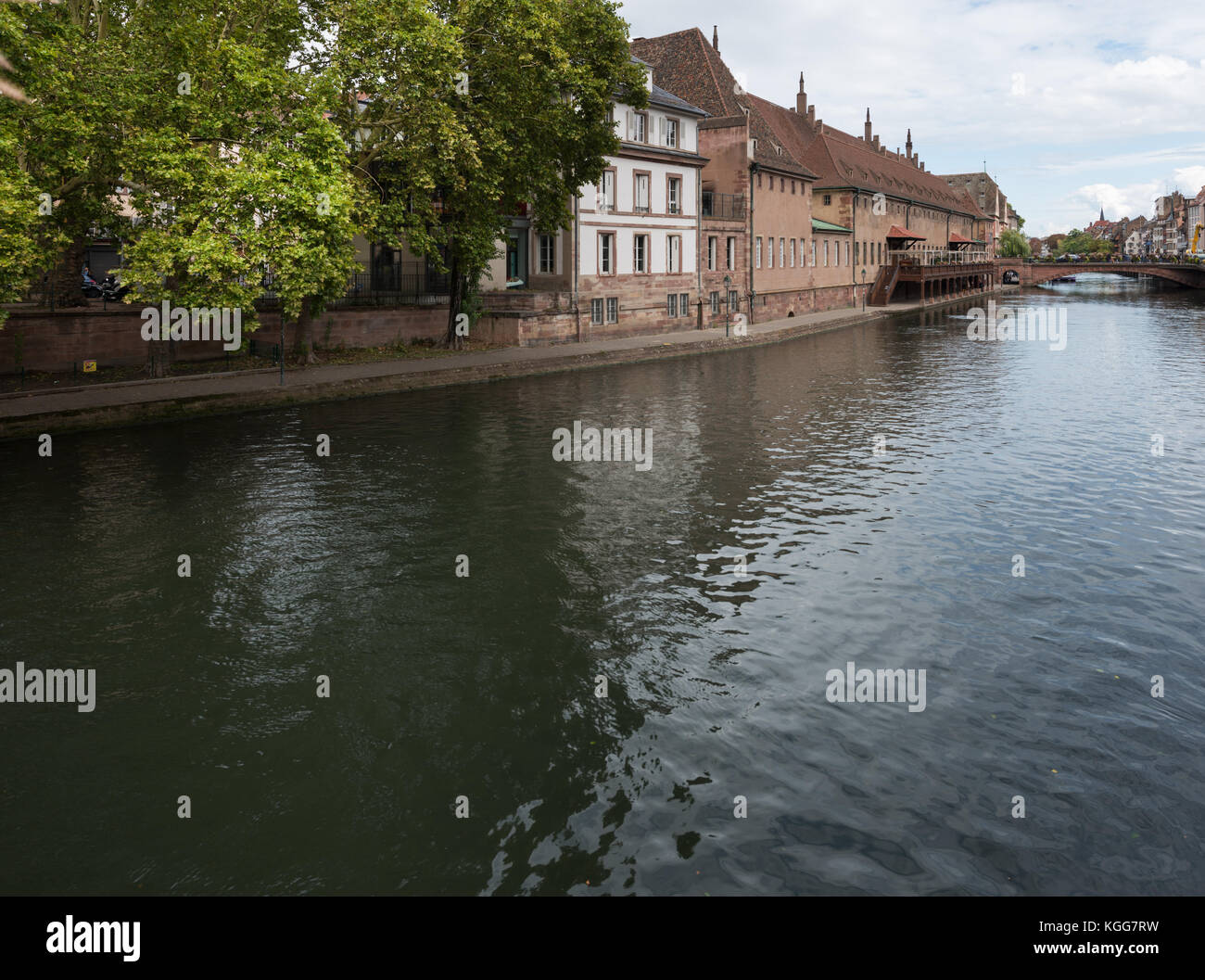 Strasbourg. The Ill river Stock Photo - Alamy
