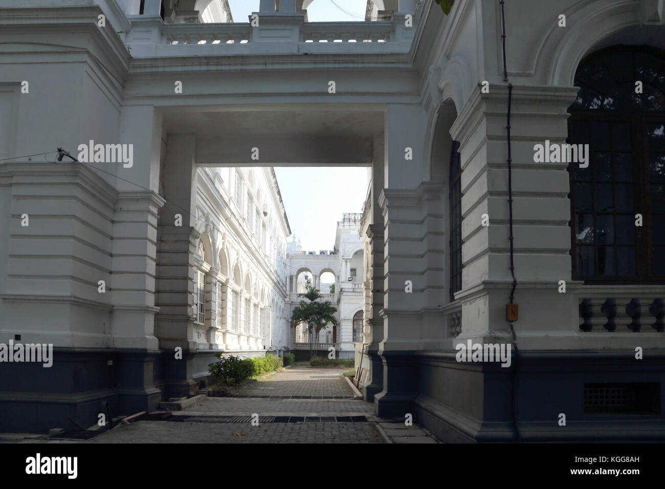 Cinnamon Gardens Colombo Sri Lanka National Museum built in 1877 Stock ...