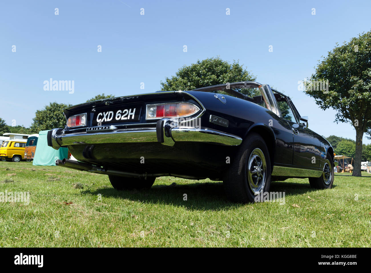Triumph stag rear view hi-res stock photography and images - Alamy