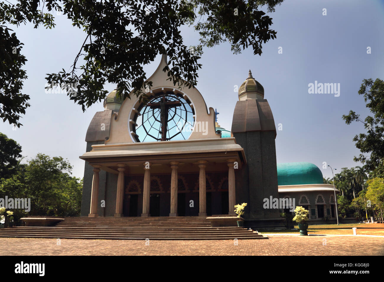 Basilica of our lady of lanka tewatte ragama sri lanka Stock Photo - Alamy