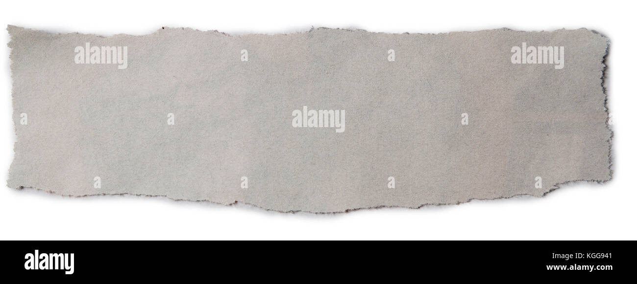 Piece of torn paper on plain background Stock Photo - Alamy