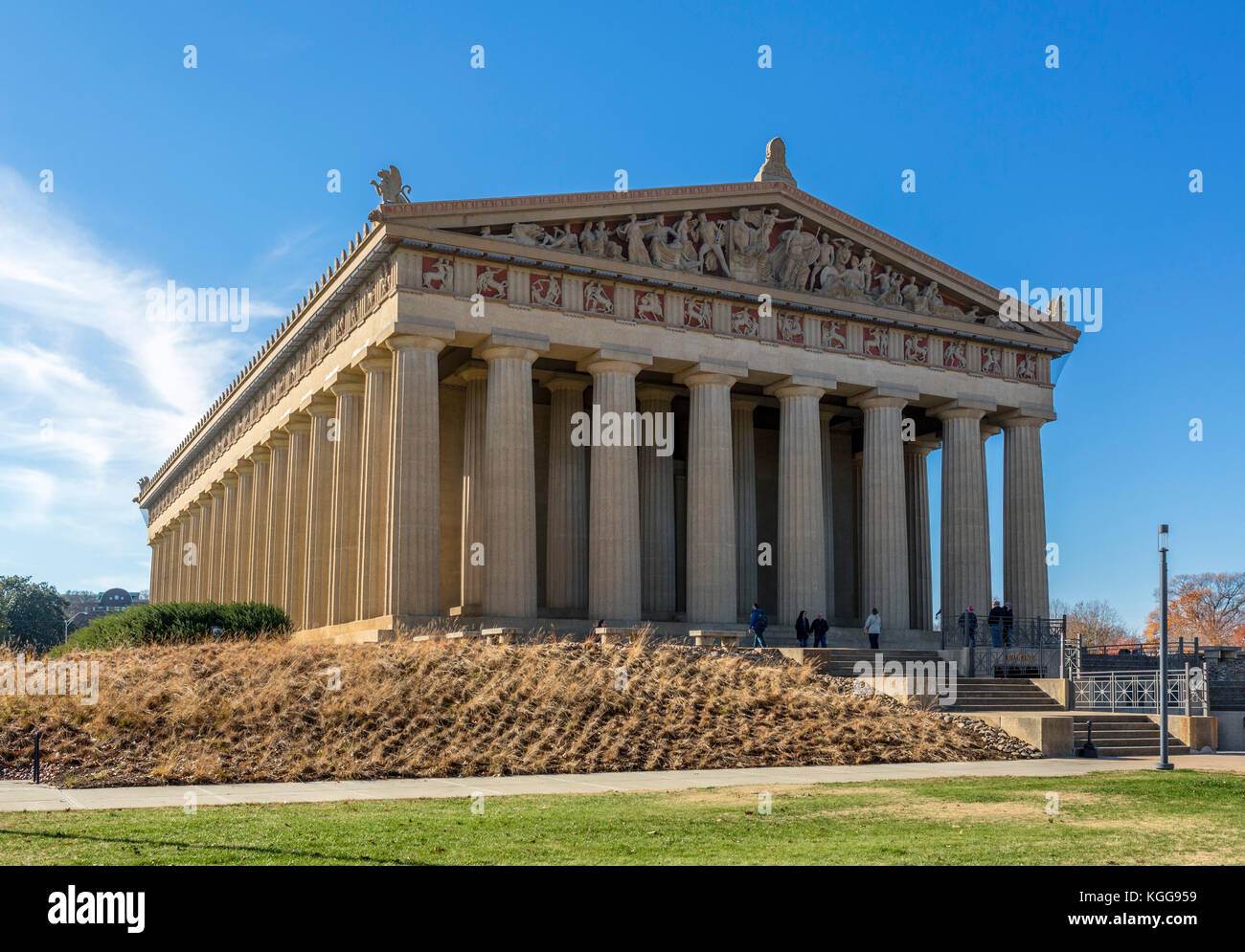 Parthenon, Centennial Park, Nashville,Tennessee, USA. The Parthenon was built in 1897 for the ...