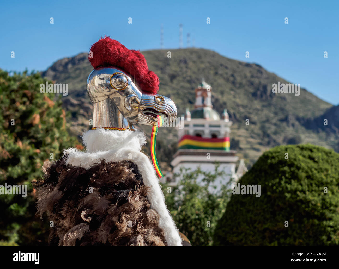 Dancer in Condor Costume, Fiesta de la Virgen de la Candelaria ...