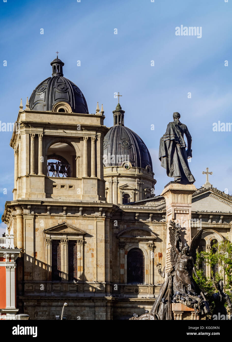 Cathedral Basilica of Our Lady of Peace, Plaza Murillo, La Paz, Bolivia ...