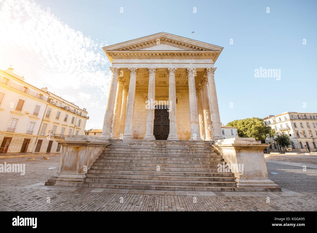 Nimes city in southern France Stock Photo - Alamy