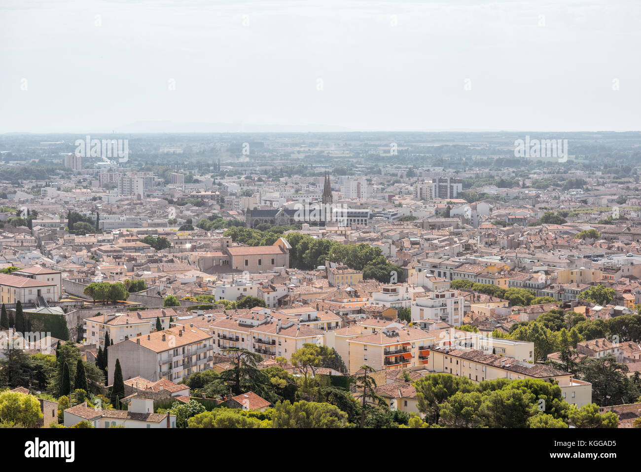 Nimes city in southern France Stock Photo - Alamy