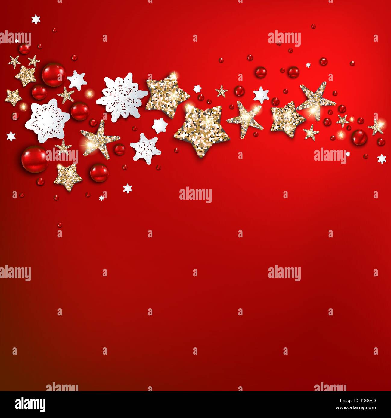 Greeting card frame red Stock Vector Images - Alamy
