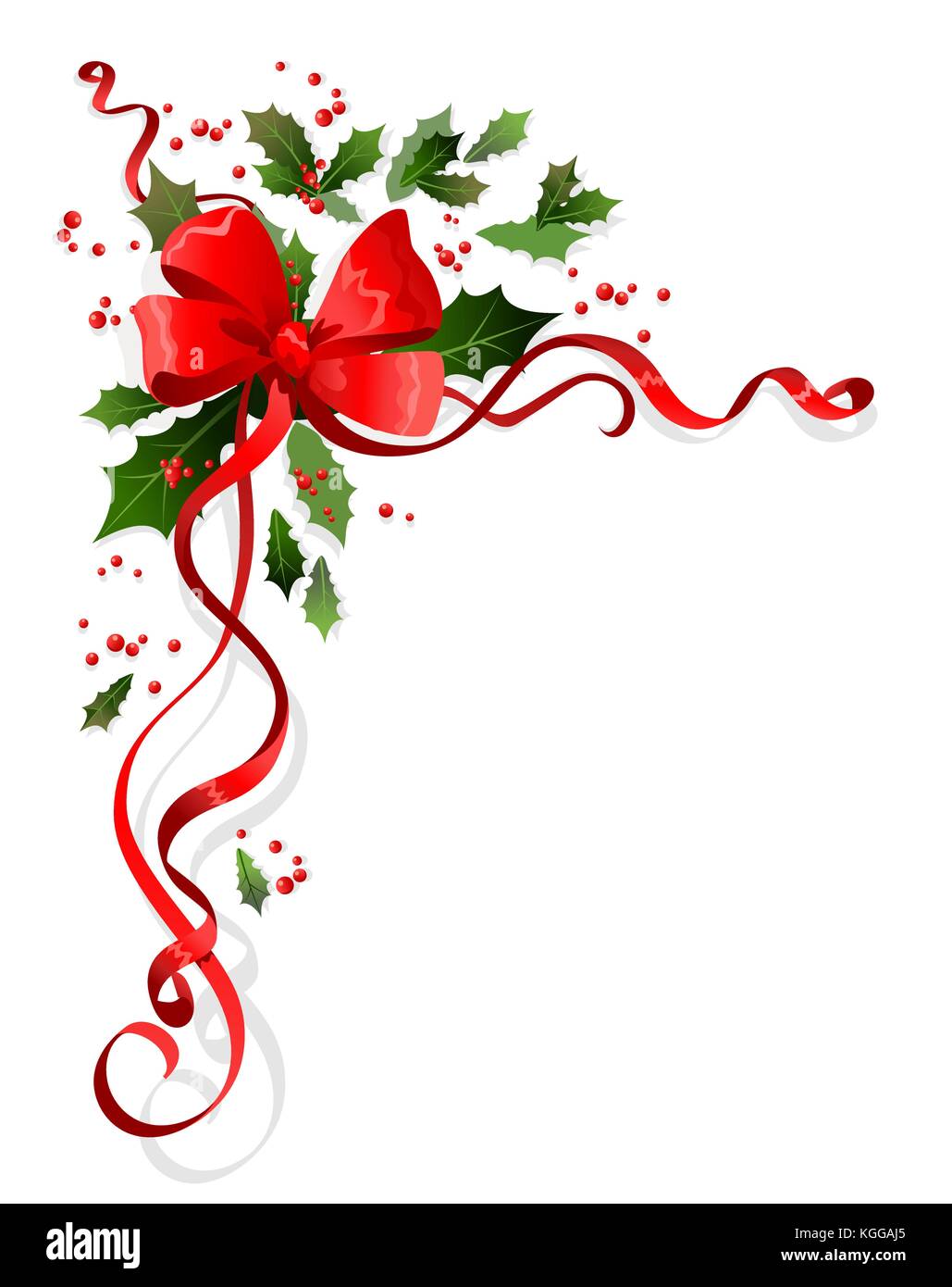 Striped red christmas card Stock Vector Images - Alamy