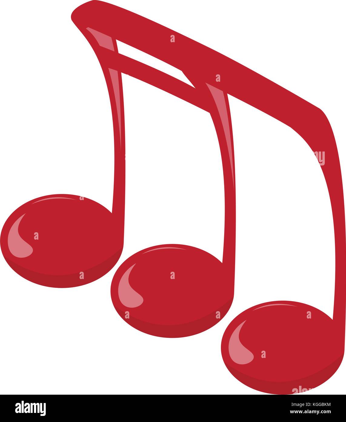 Comic musical note Stock Vector Image & Art - Alamy