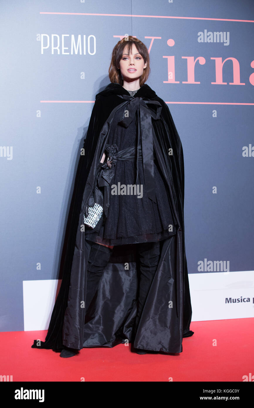 Roma, Italy. 07th Nov, 2017. Italian actress Adua Del Vesco during the ...