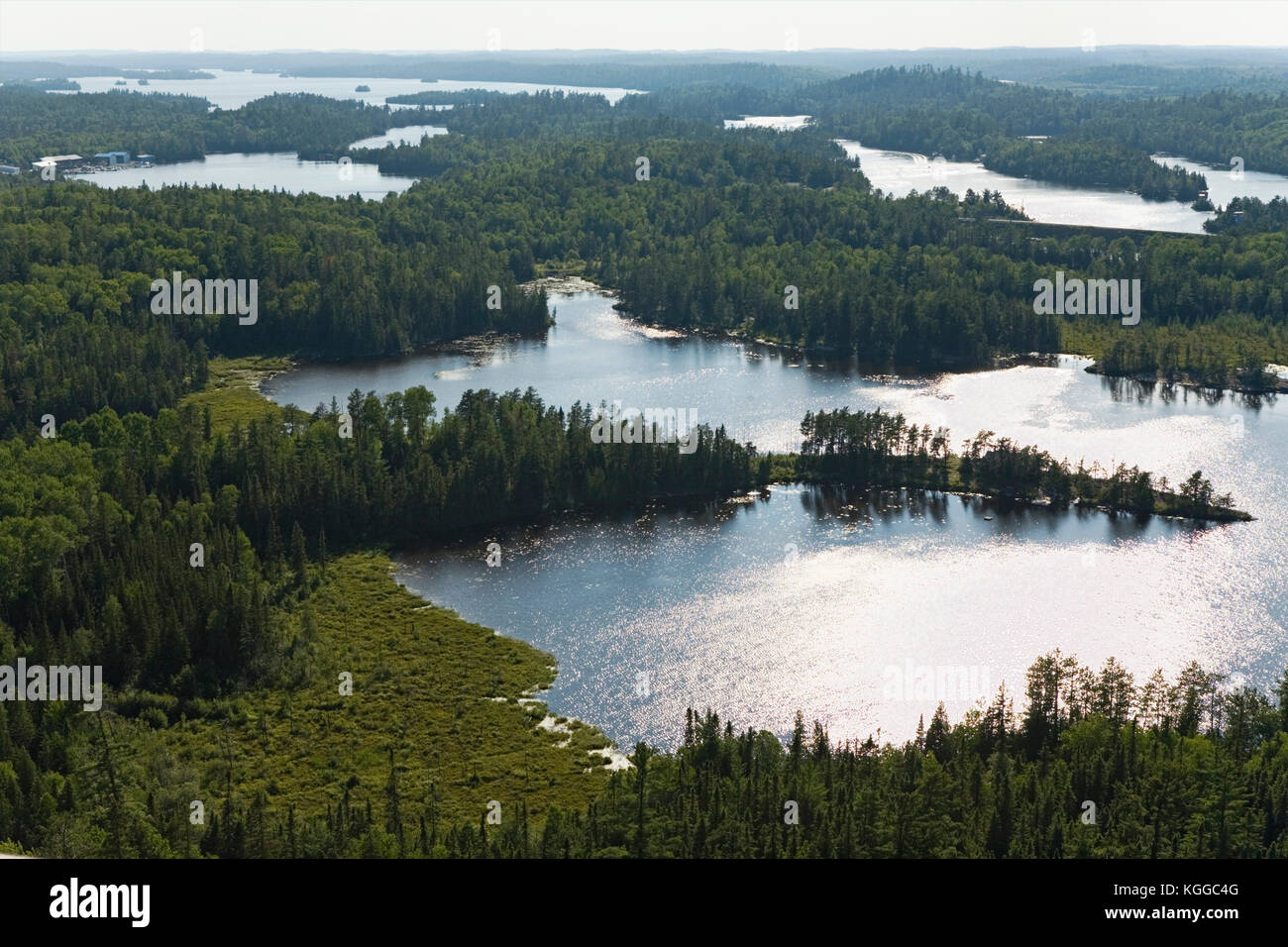 Temagami tower view hi-res stock photography and images - Alamy
