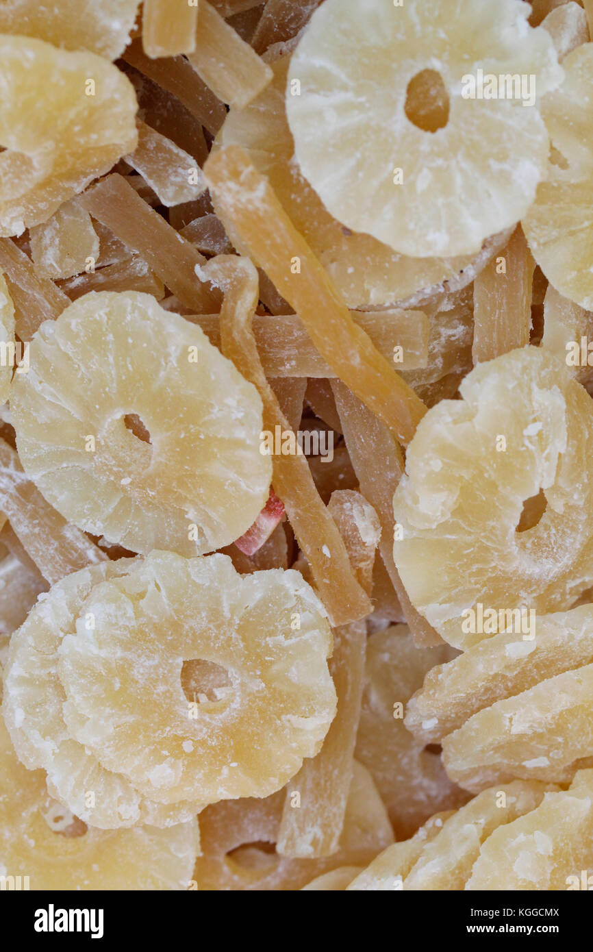 Caramelised fruit ready to eat Stock Photo - Alamy