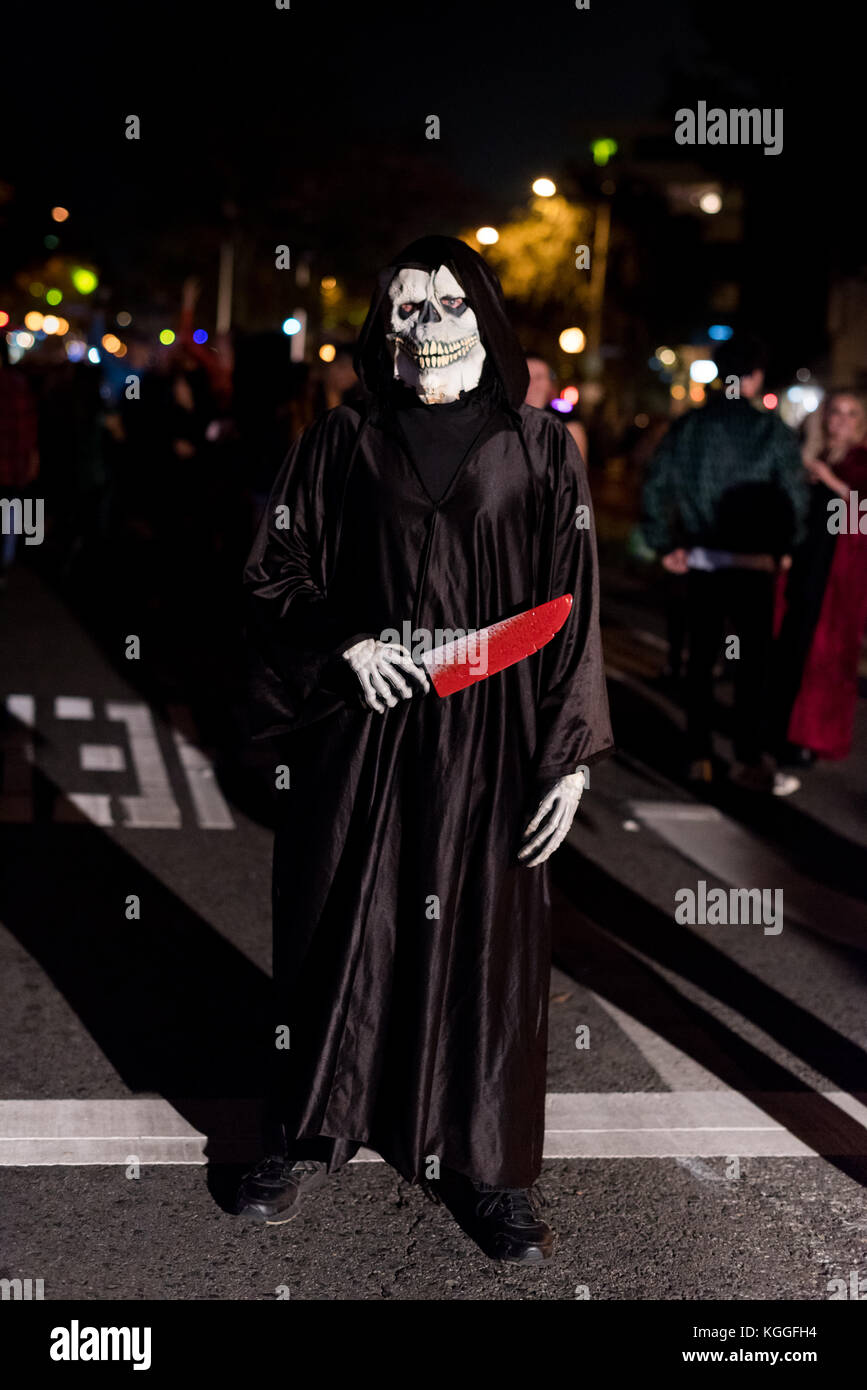 LOS ANGELES - OCTOBER 31: Halloween Parade in West Hollywood. October ...