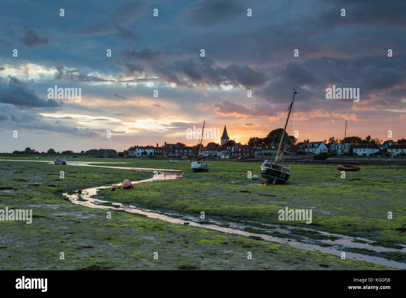 English harbour sunset hi-res stock photography and images - Alamy