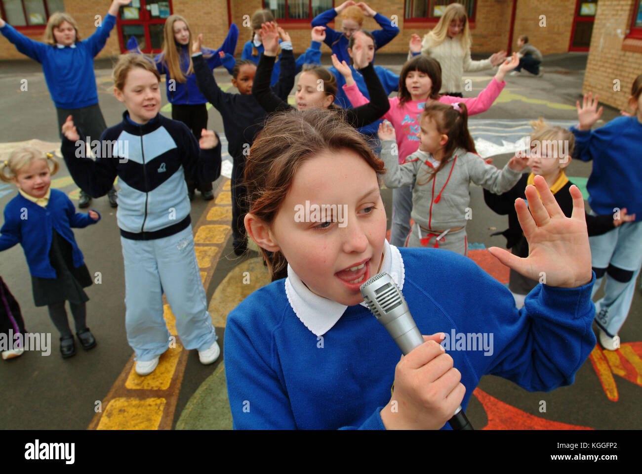 Penyrheol Primary School, Gorseinon, Swansea. Zoe Owens leads the ...