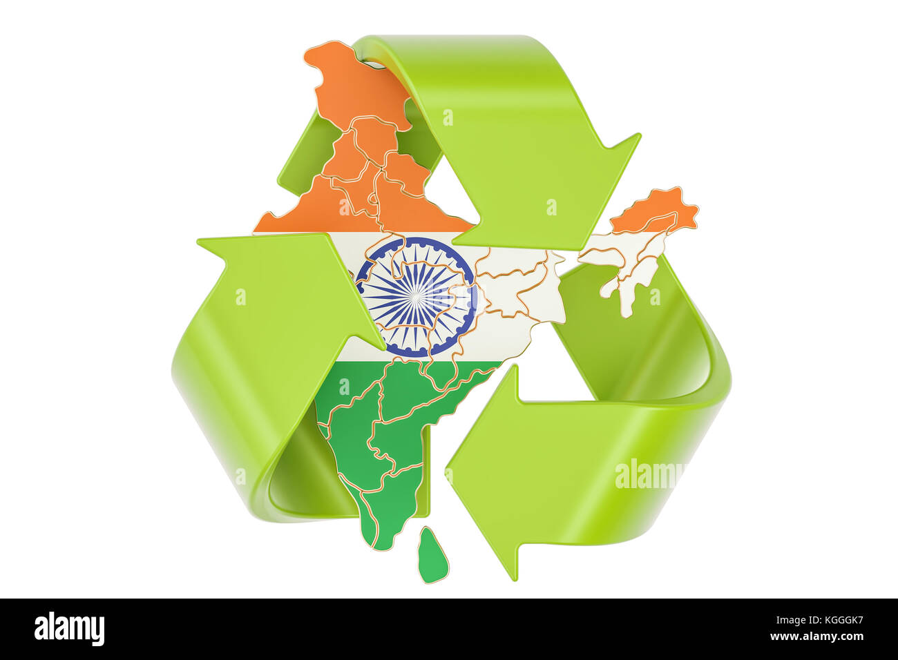 Recycle logo india hi-res stock photography and images - Alamy
