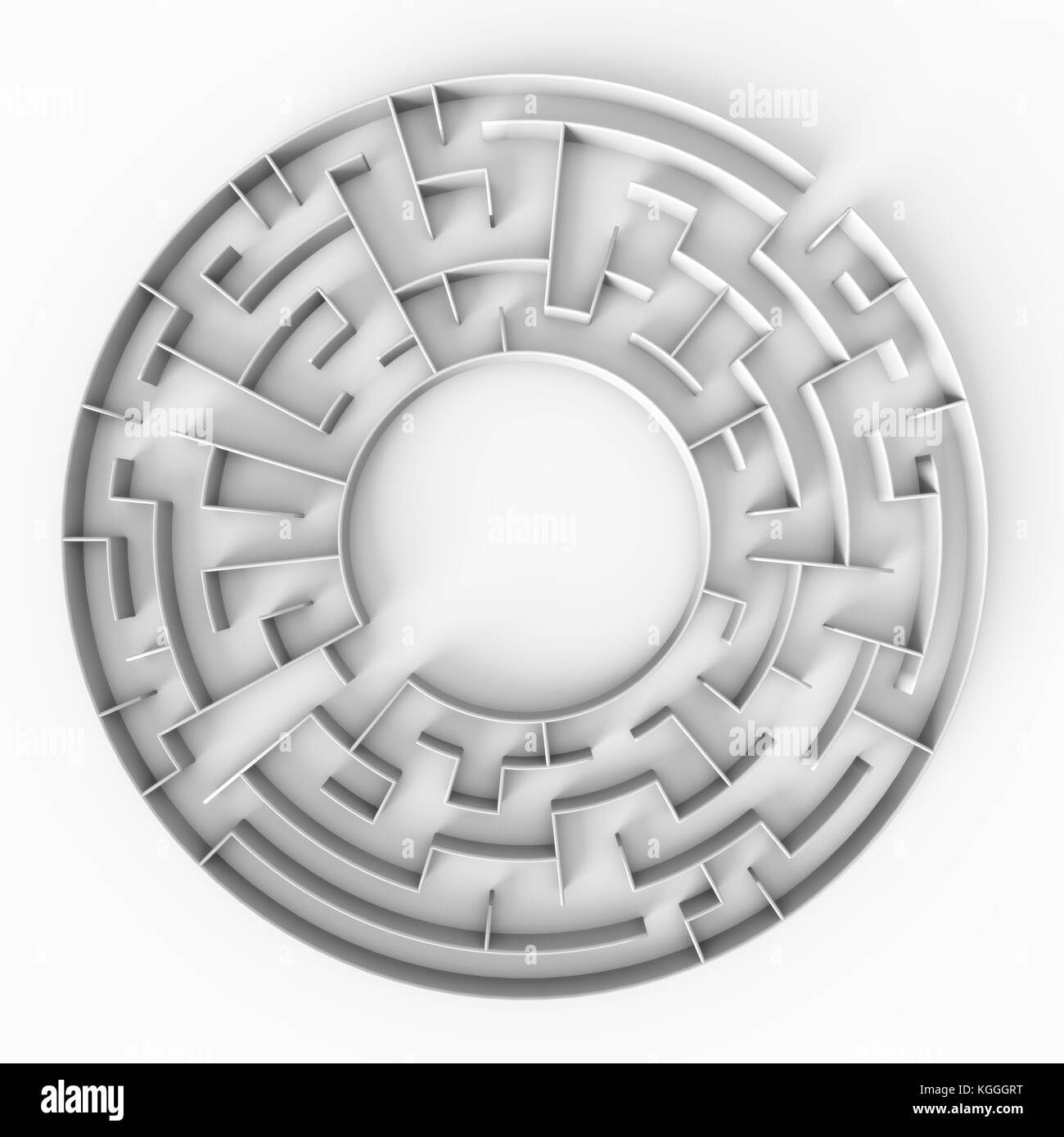 Garden circular maze hi-res stock photography and images - Alamy