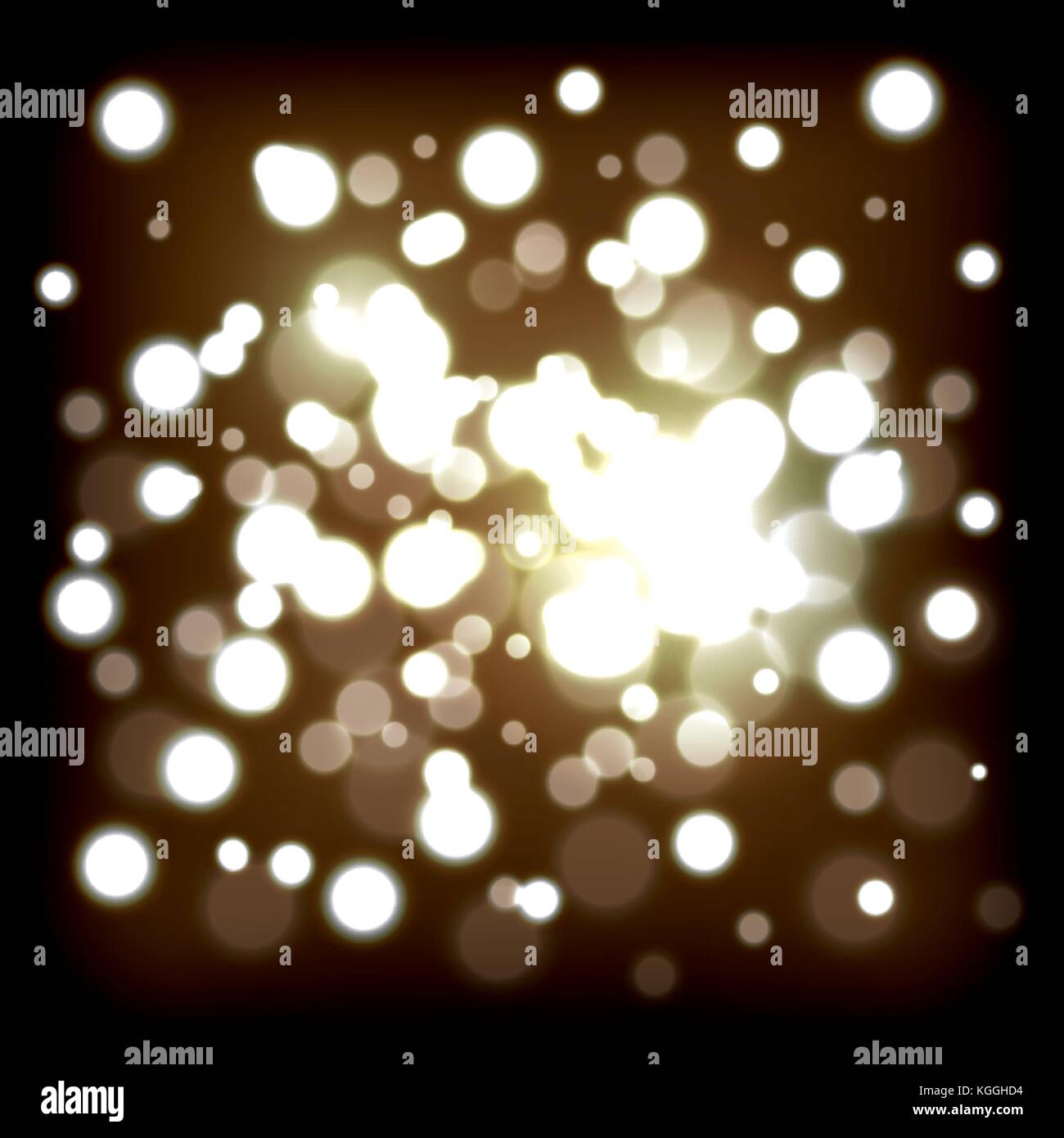 decoration with golden lights vector illustration design Stock Vector Image & Art - Alamy