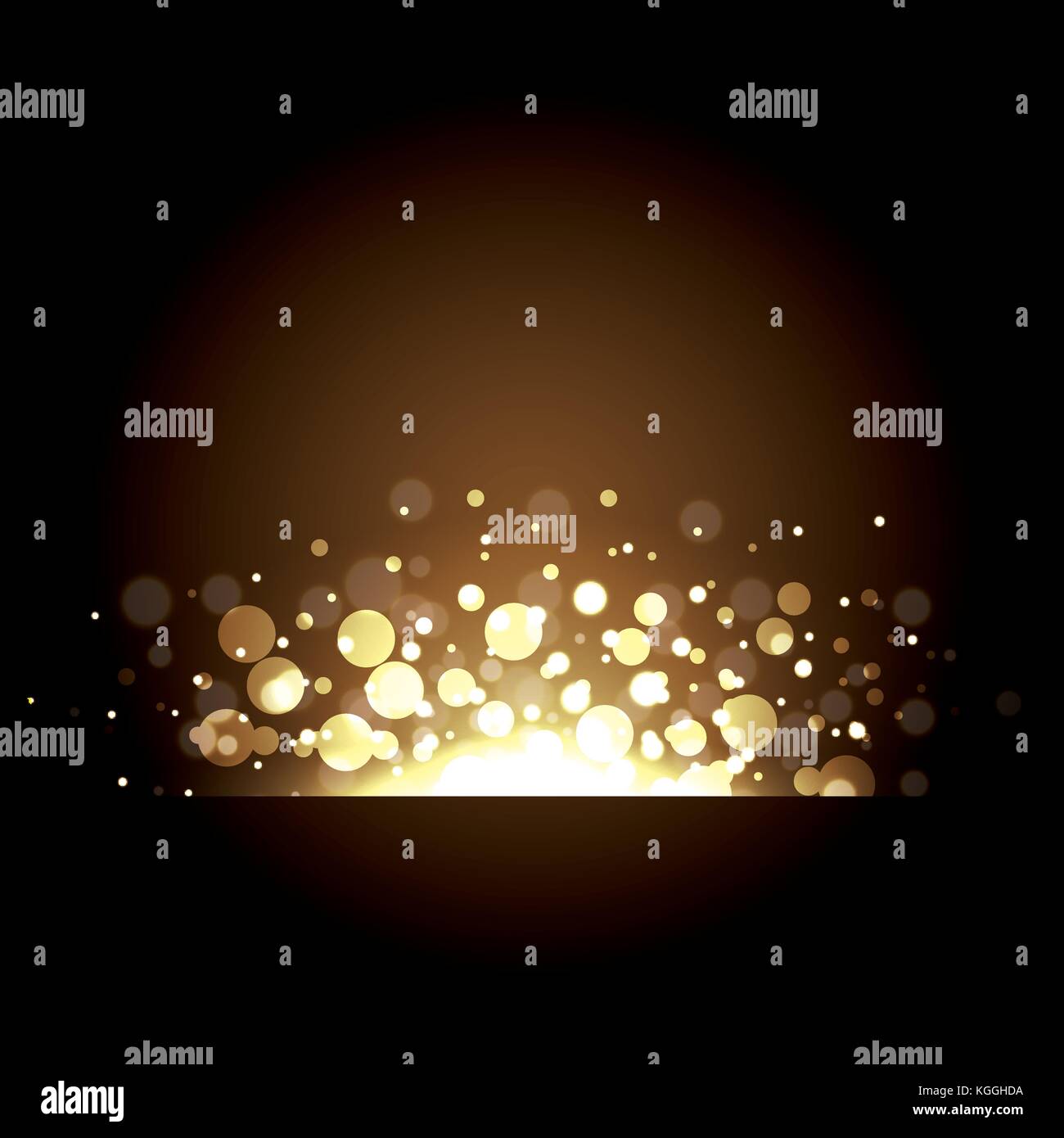 decoration with golden lights vector illustration design Stock Vector Image & Art - Alamy