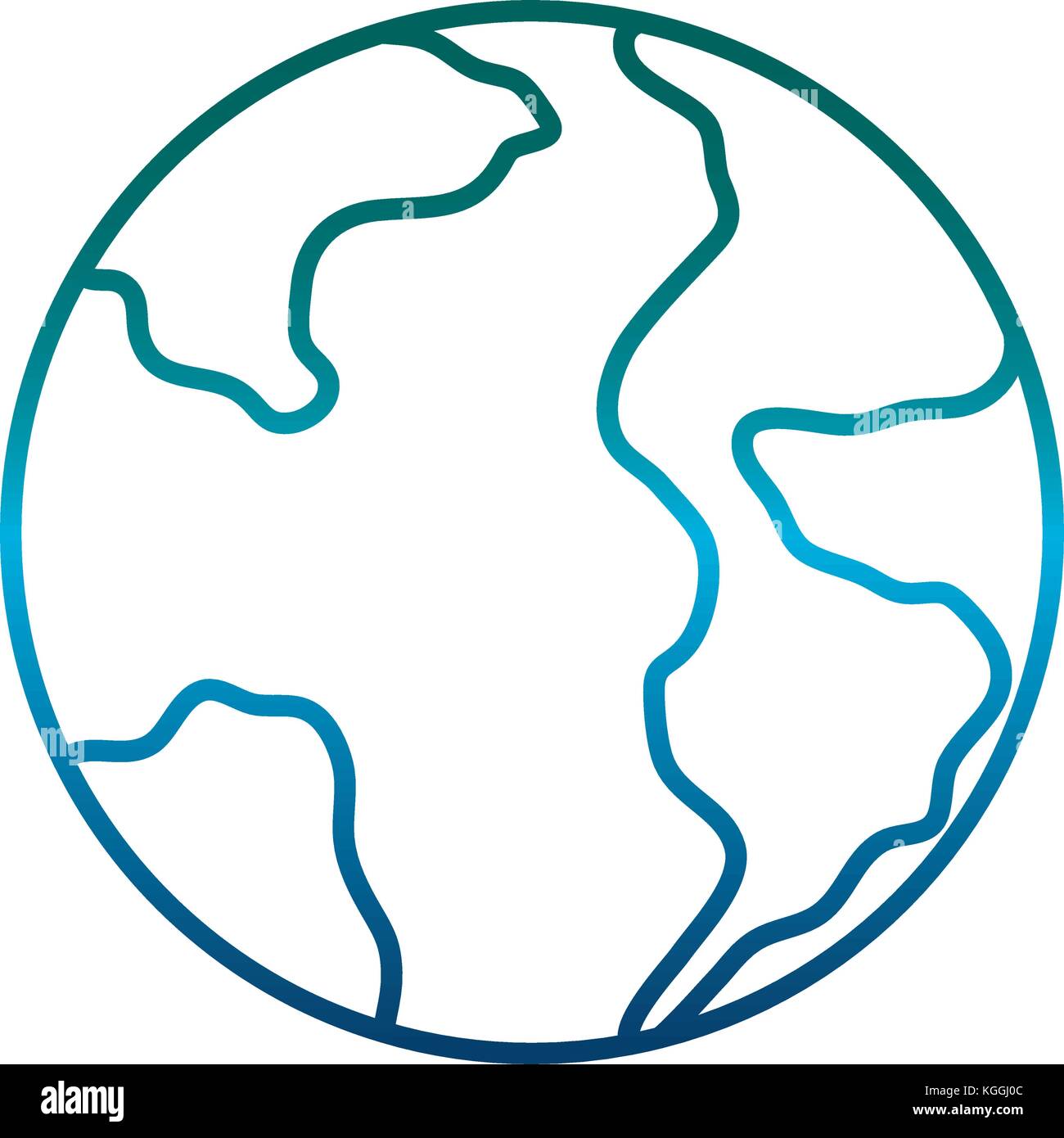 earth planet Icon Stock Vector Image & Art - Alamy