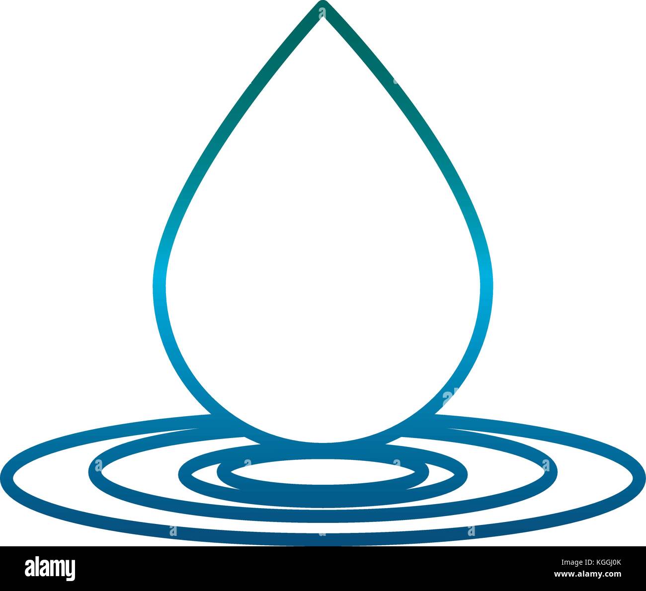 water drop Icon Stock Vector Image & Art - Alamy