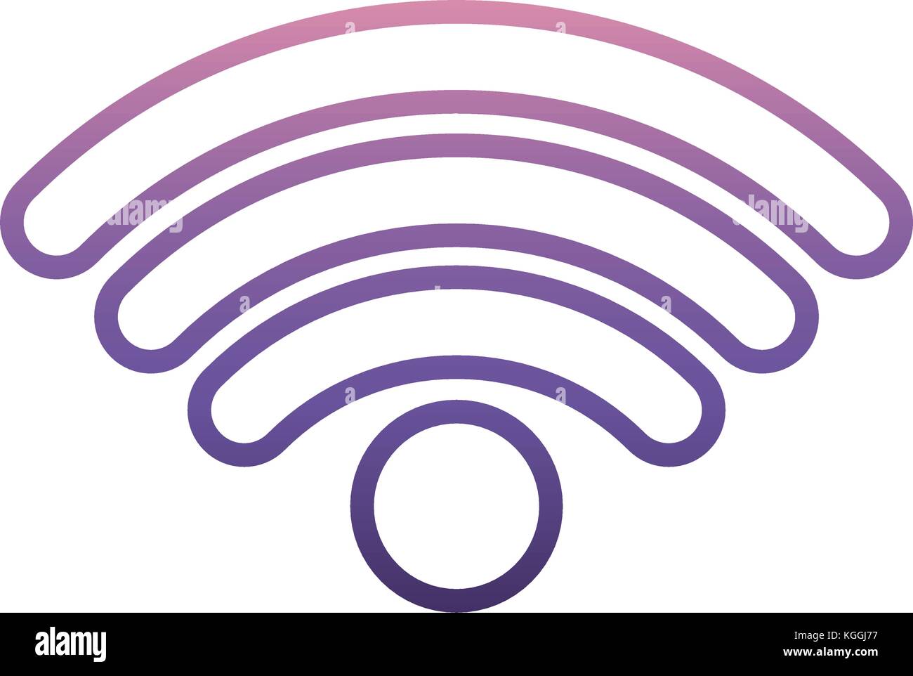 wireless sign icon Stock Vector Image & Art - Alamy