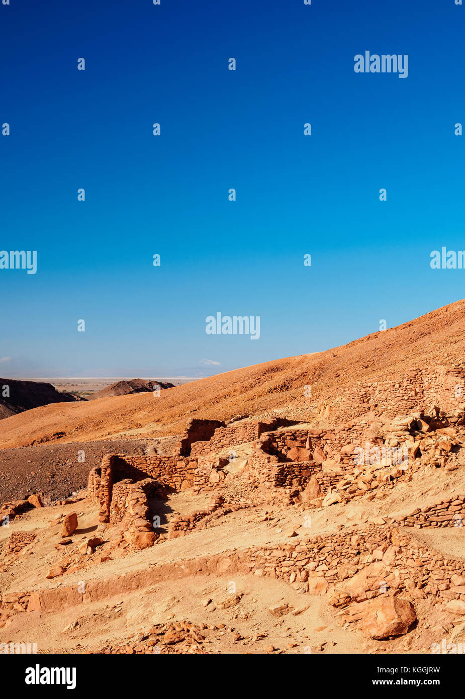 Pukara de Quitor near San Pedro de Atacama, Atacama Desert, Antofagasta ...
