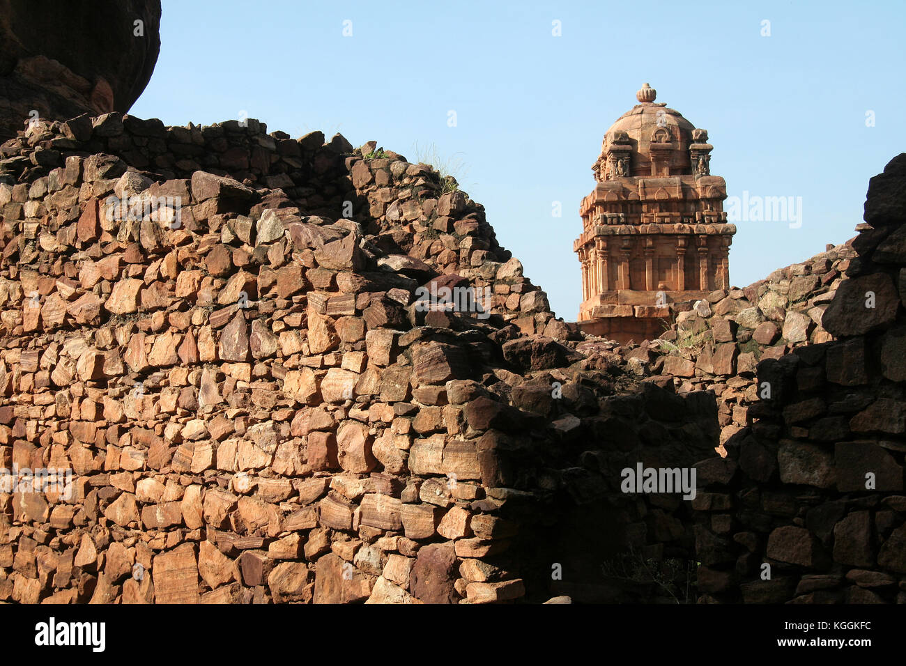 Lower Shivalaya in Badami, Karnataka, India, Asia Stock Photo - Alamy