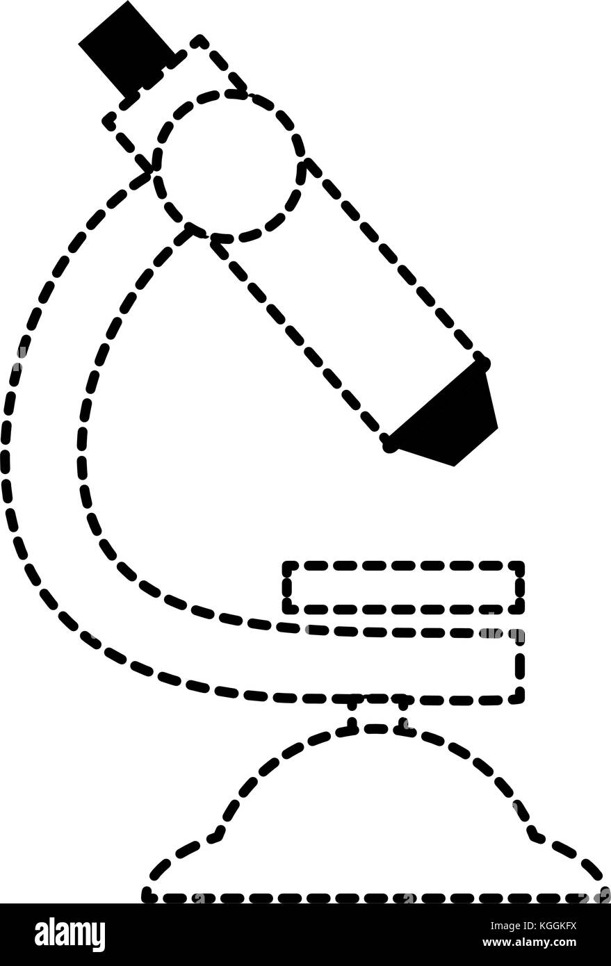 Laboratory microscopic research virus Black and White Stock Photos ...