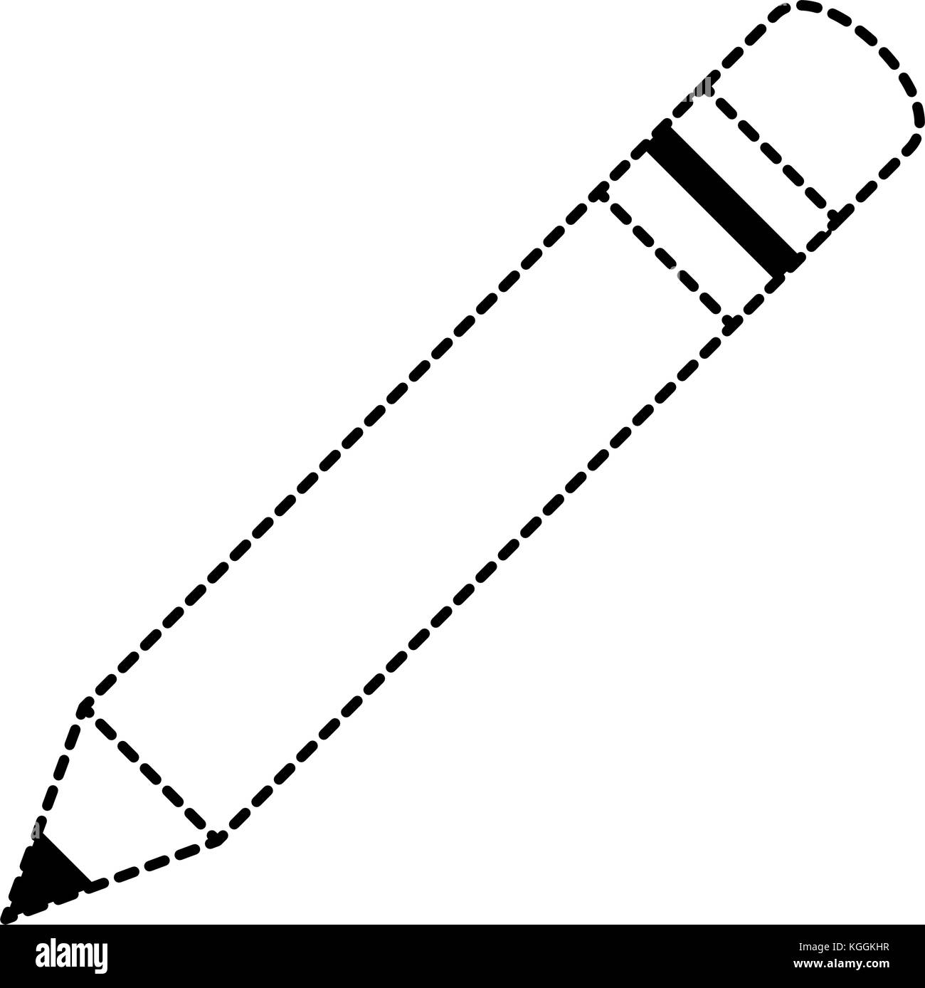 pencil school isolated icon vector illustration design Stock Vector ...