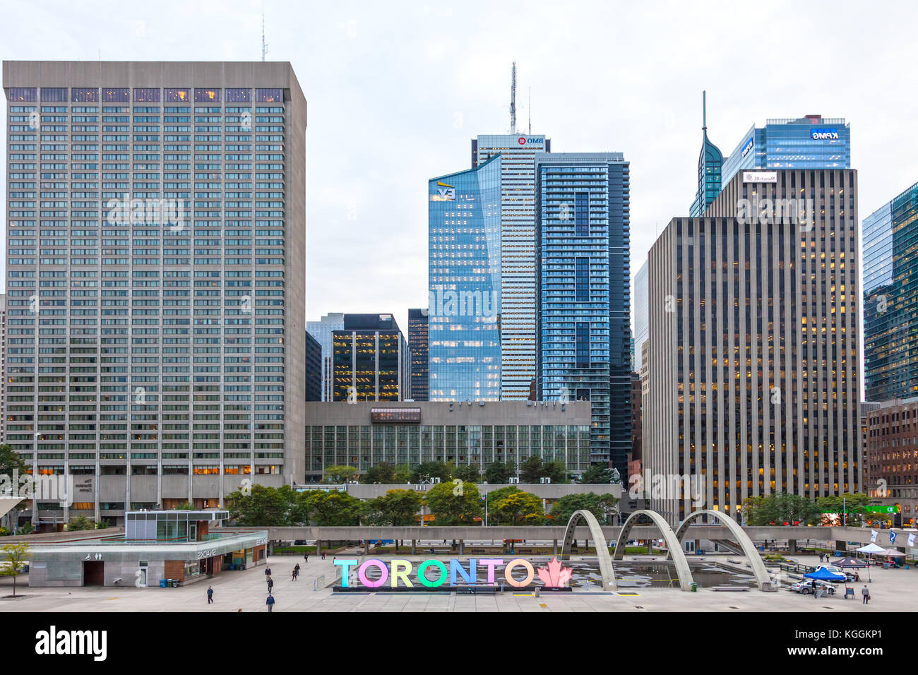 Toronto nathan phillips square hi-res stock photography and images - Alamy