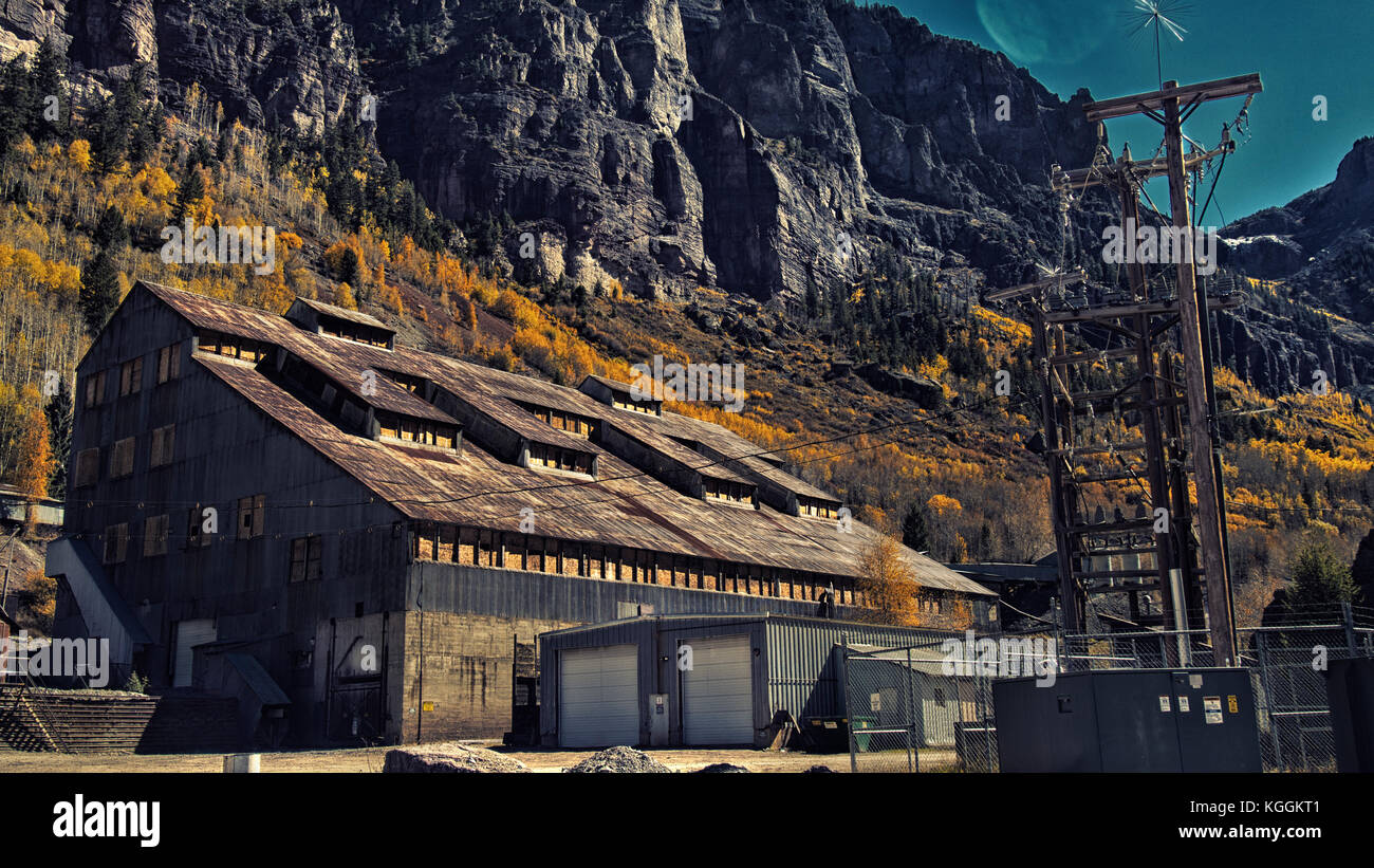 Old Mine in Telluride, Colorado Stock Photo - Alamy